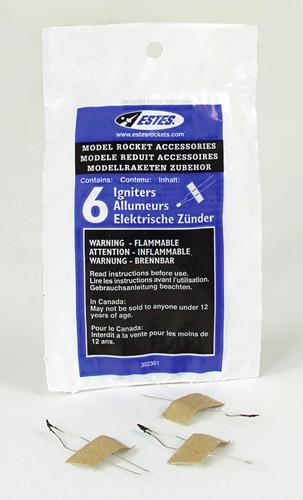 Igniters Model Rocket Motors (6) Estes 2301 2302