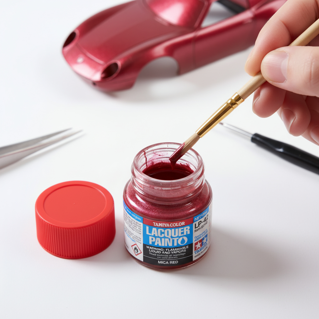 Tamiya Lacquer Paint 82142 LP-42 LP42 Mica Red • Canada's largest ...