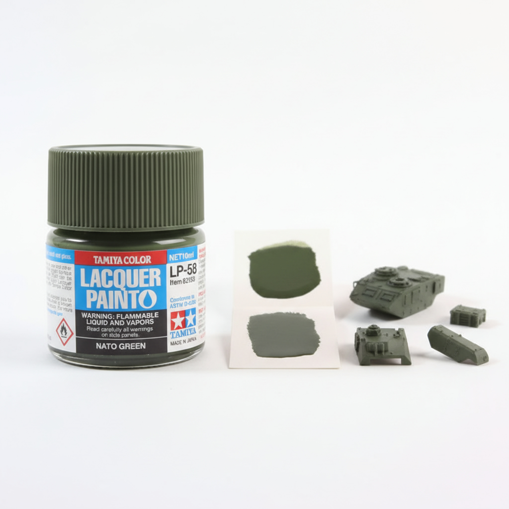 Tamiya Lacquer Paint 82158 LP-58 LP58 NATO Green • Canada's largest ...