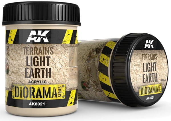 AK Interactive Terrains Light Earth 250ml AKI 8021 • Canada's largest ...