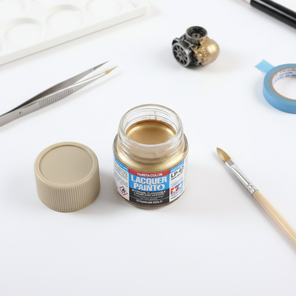 Tamiya Lacquer Paint 82161 LP-62 LP62 Titanium Gold • Canada's largest ...