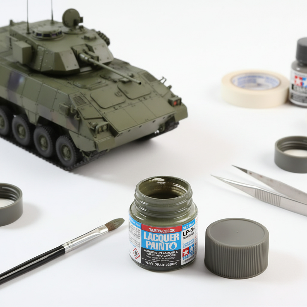 Tamiya Lacquer Paint 82164 LP-64 LP64 Olive Drab JGSDF • Canada's ...