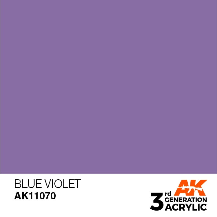 AK Interactive Acrylic Blue Violet Standard 11070 • Canada's largest ...