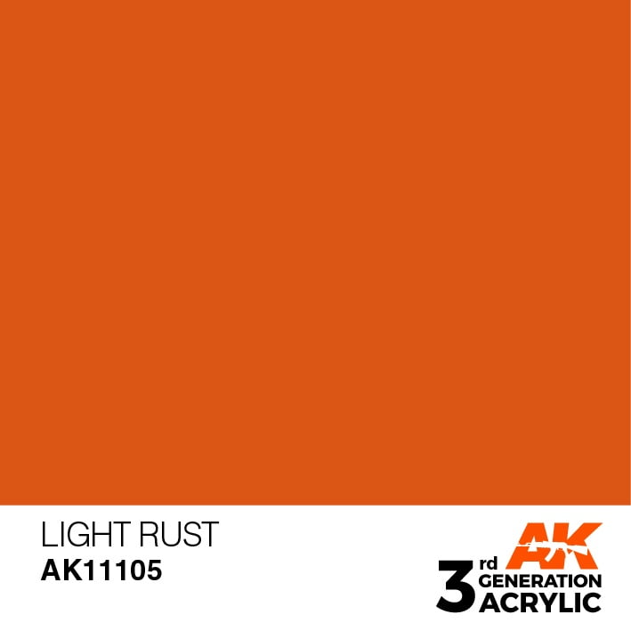AK Interactive Acrylic Light Rust Standard 11105 • Canada's largest ...
