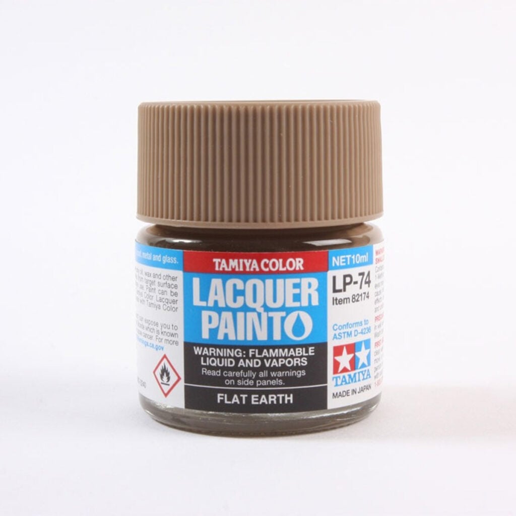 Tamiya Lacquer Paint 82174 LP-74 LP74 Flat Earth • Canada's largest ...