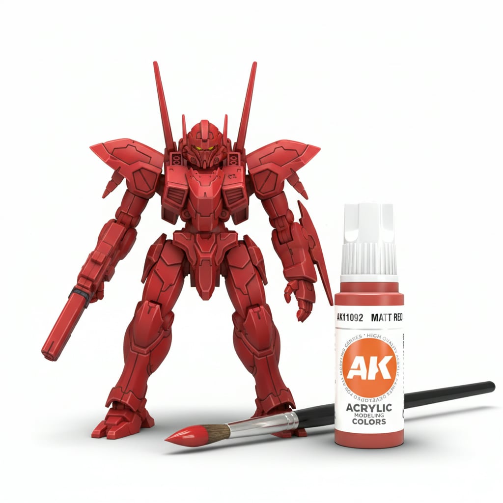 AK Interactive Acrylic Matt Red Standard 11092 • Canada's largest ...