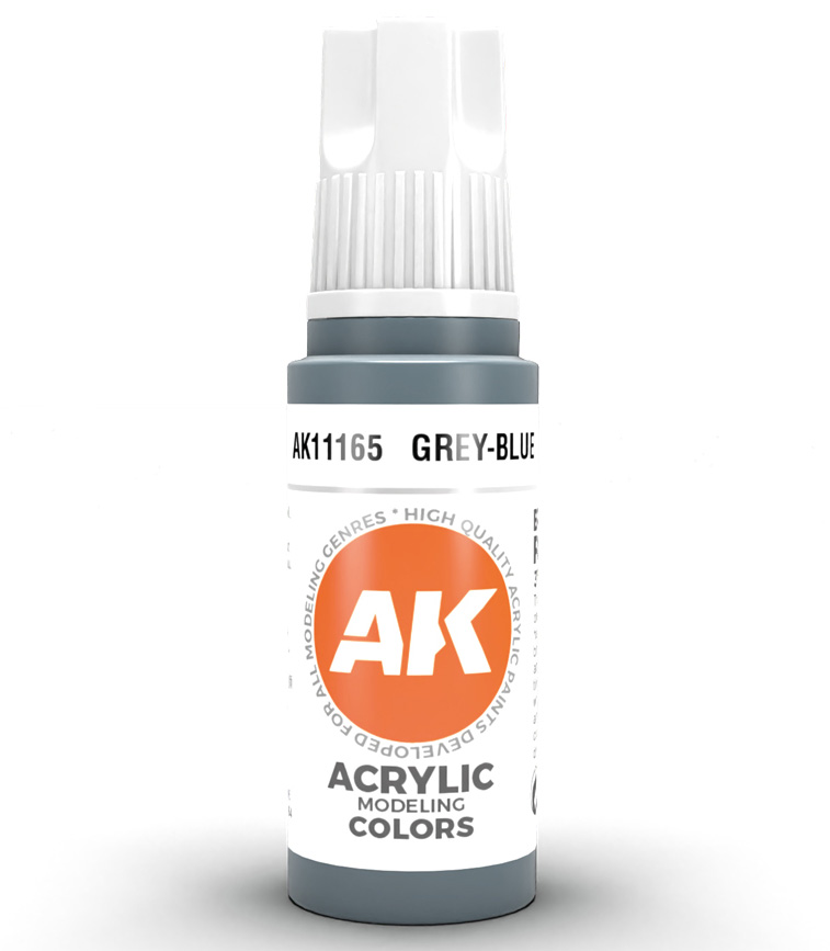 AK Interactive Acrylic Grey Blue Standard 11165 • Canada's largest ...