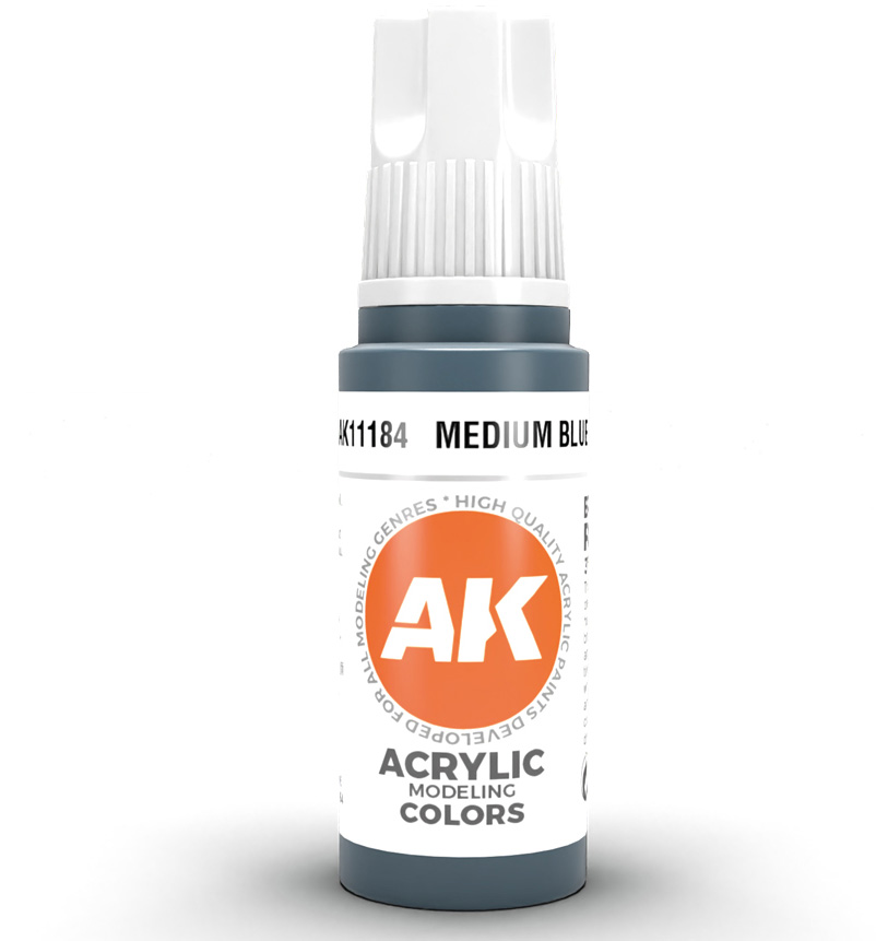 AK Interactive Acrylic Medium Blue Standard 11184 • Canada's largest ...