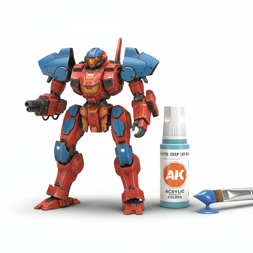 AK Interactive Acrylic Deep Sky Blue Standard 11176 • Canada's largest ...