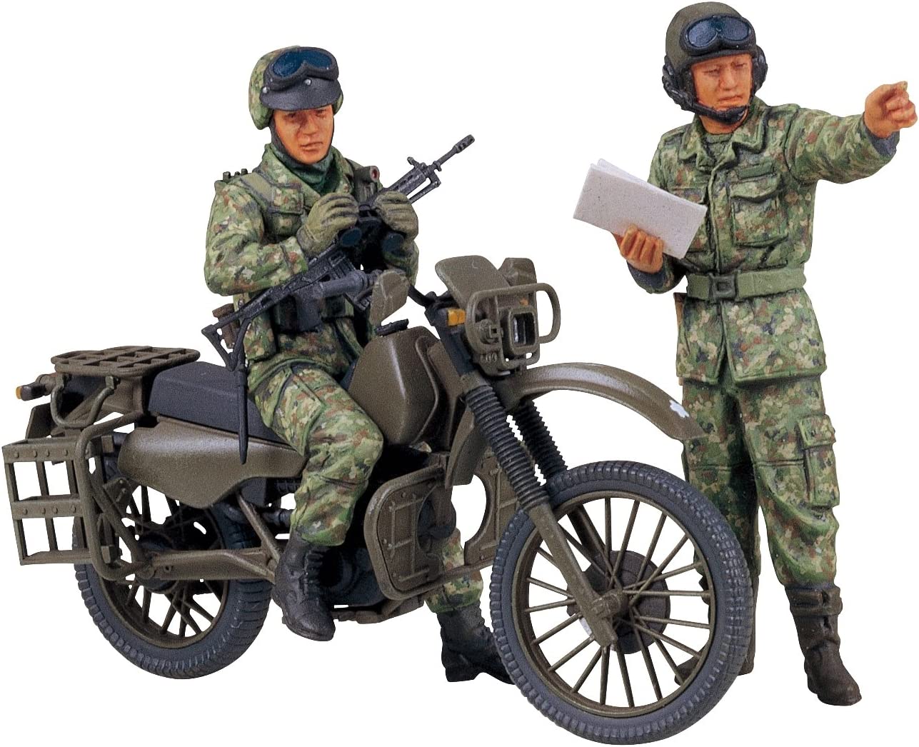 Tamiya JGSDF Motorcycle Reconnaissance Set 1/35 Scale 35245 • Canada's ...