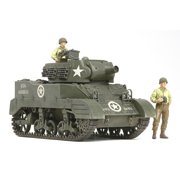 Tamiya US Howitzer Motor Carriage M8 with 3 Figures 1/35 Scale 35312 ...