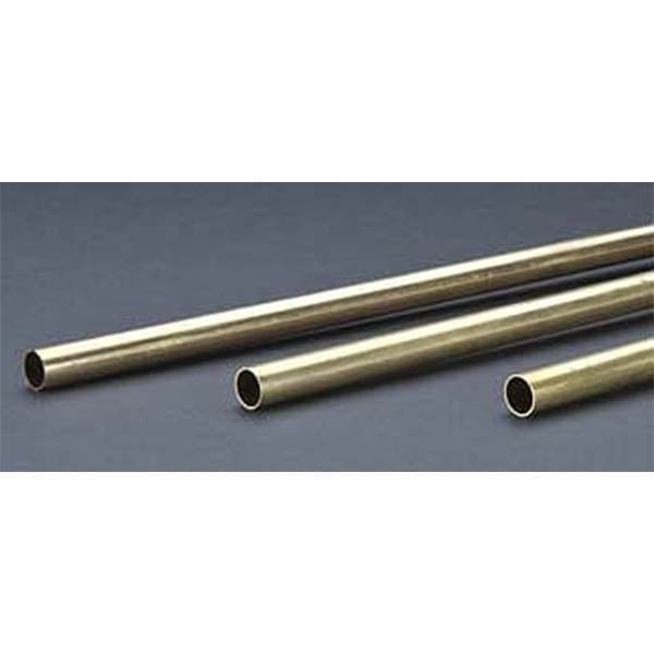3/8 inch Pack of 1 Round Brass Tube 0.014 Wall 36 inch Long K&S ...