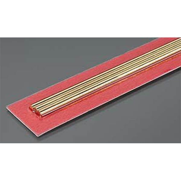 3mm Diameter Round Brass Rod Pack of 3 300mm Long K&S Engineering 9865 ...