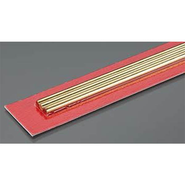 3.5mm Diameter Round Brass Rod Pack of 3 300mm Long K&S Engineering ...