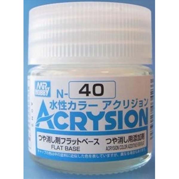 Mr Hobby Acrysion Flat Base Acrysion Color Additive For Flat N40 ...