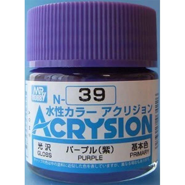 Mr Hobby Acrysion Purple Gloss Primary N39 • Canada's largest selection ...