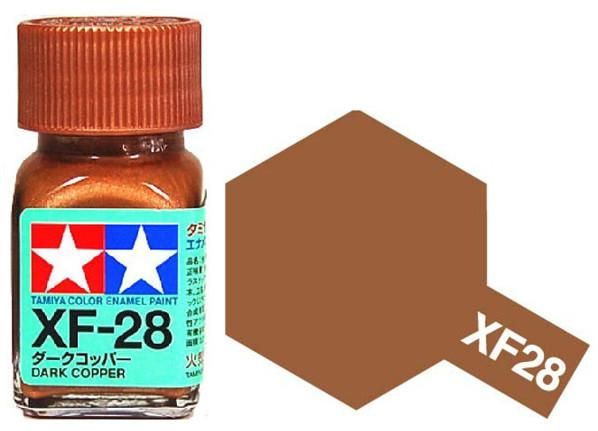 Tamiya Enamel Paint XF-28 XF28 EXF-28 EXF28 Flat Dark Copper 80328 ...