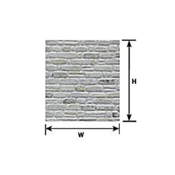 Plastruct O Scale Random Coursed Stone 91560 • Canada's largest ...
