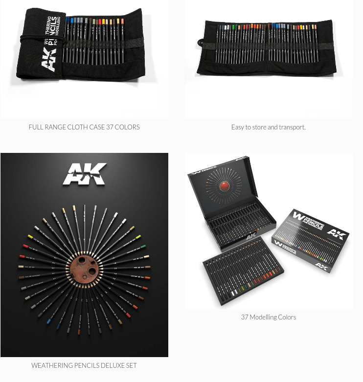 How to Use AK Interactive Weathering Pencils • Canada's largest ...