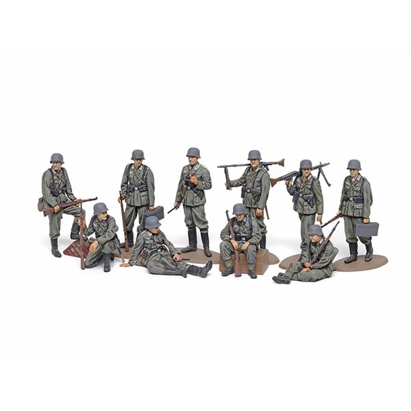 Tamiya WWII Wehrmacht Infantry Set 1/48 Scale 32602 • Canada's largest ...