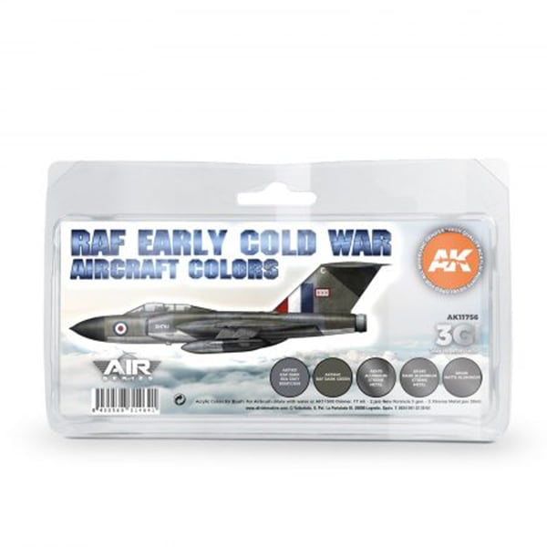 AK Interactive Acrylic 3rd Gen Air Early Cold War RAF Aircraft Colors ...
