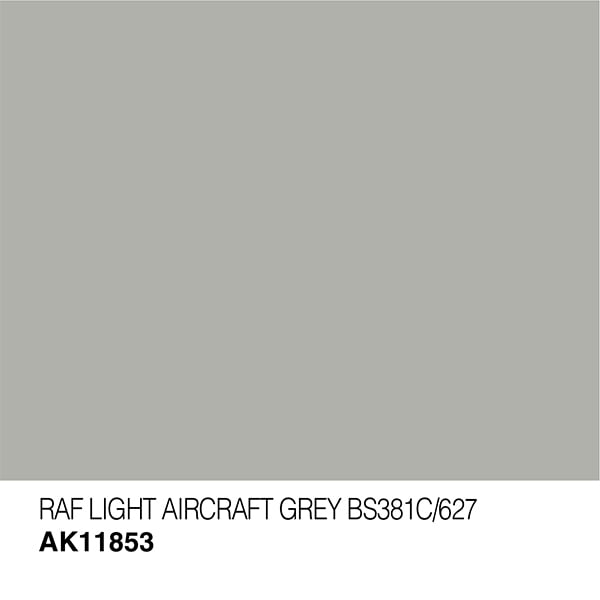 AK Interactive Acrylic 3rd Gen Air RAF Light Aircraft Grey BS381C/627 ...