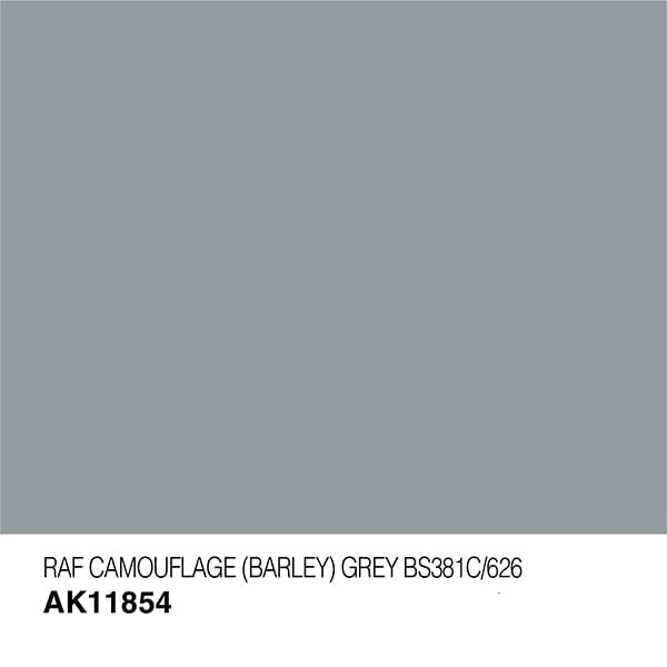 AK Interactive Acrylic 3rd Gen Air RAF Camouflage Barley Grey BS381C ...
