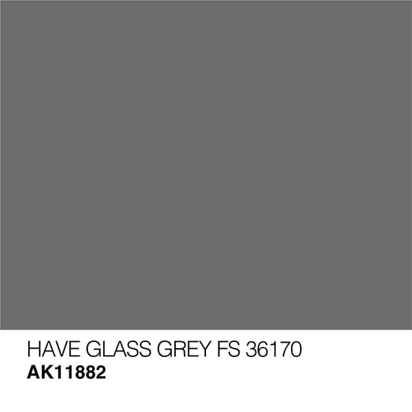 AK Interactive Acrylic 3rd Gen Air Have Glass Grey FS 36170 AKI 11882 ...