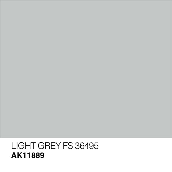 AK Interactive Acrylic 3rd Gen Air Light Grey FS 36495 AKI 11889 ...
