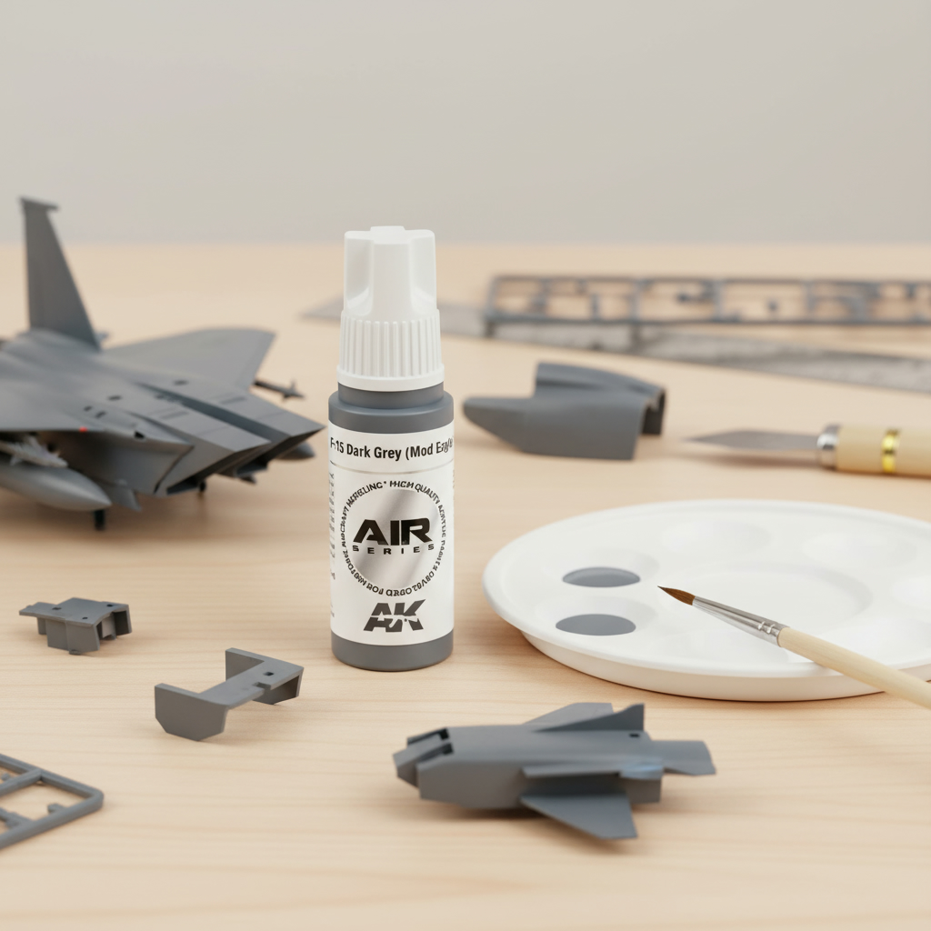 AK Interactive Acrylic 3rd Gen Air F-15 Dark Grey Mod Eagle FS 36176 ...