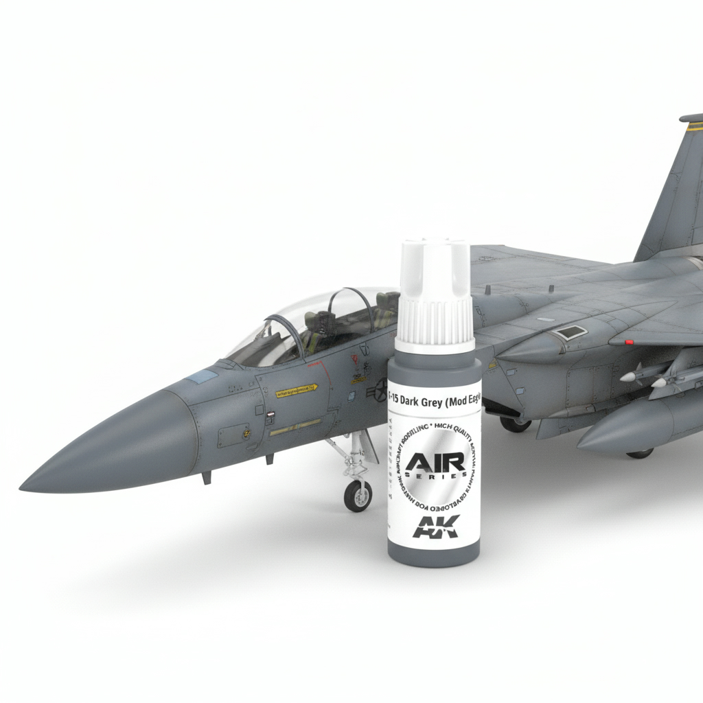 AK Interactive Acrylic 3rd Gen Air F-15 Dark Grey Mod Eagle FS 36176 ...