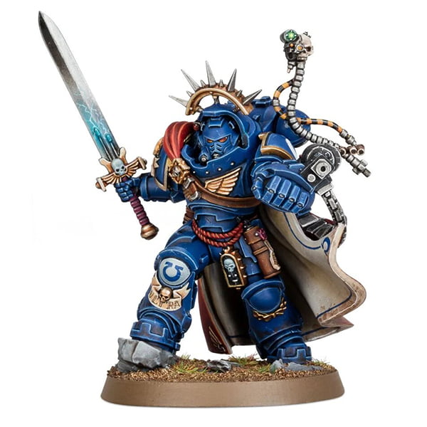 Space Marines Captain in Gravis Armour 48-70 Warhammer • Canada's ...