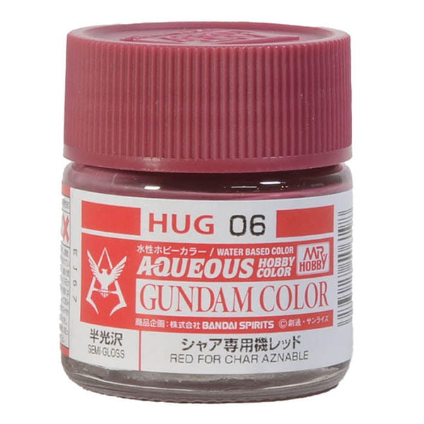 Mr Hobby Aqueous HUG06 Red for Char Aznable Semi-Gloss • Canada's ...
