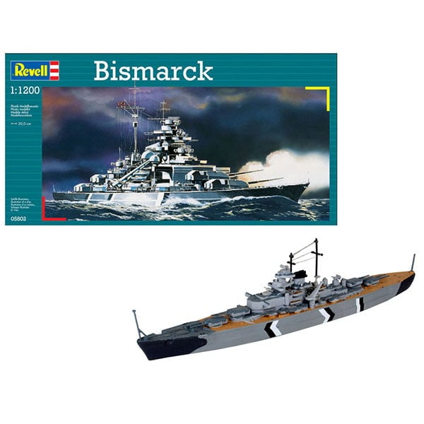 Revell Bismarck 1/1200 Scale RVG 05802 • Canada's largest selection of ...