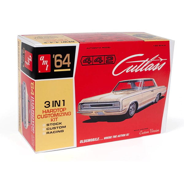 AMT 1964 Oldmobile Cutlass 442 Hardtop 1/25 Scale 1066 • Canada's ...
