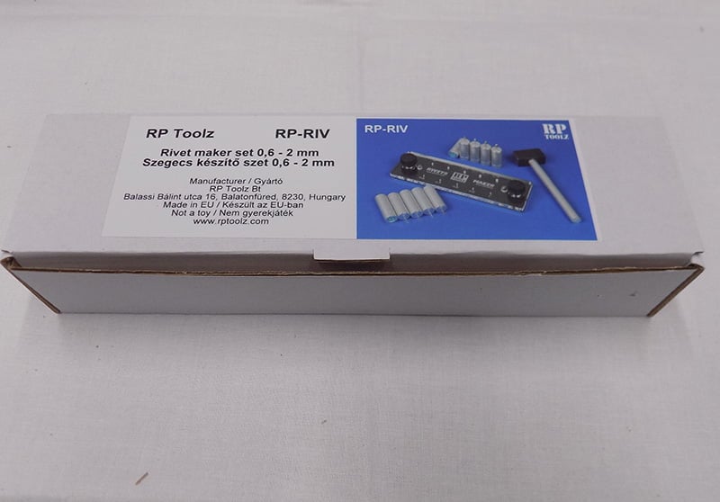RP Toolz Rivets Maker Set 0.6 - 2mm RP-RIV RP-RV Black November ...