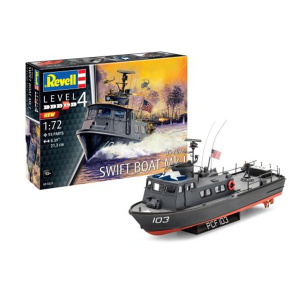 Revell US Navy Swift Boat Mk.1 1/72 Scale RVL 85-0321 • Canada's ...