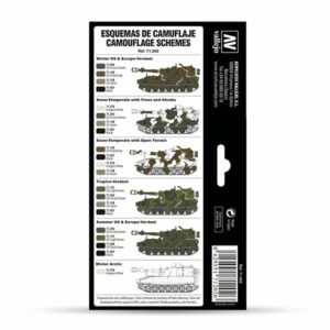 Vallejo MERDC Camo Colors Paint Set of 8 71202 • Canada's largest ...