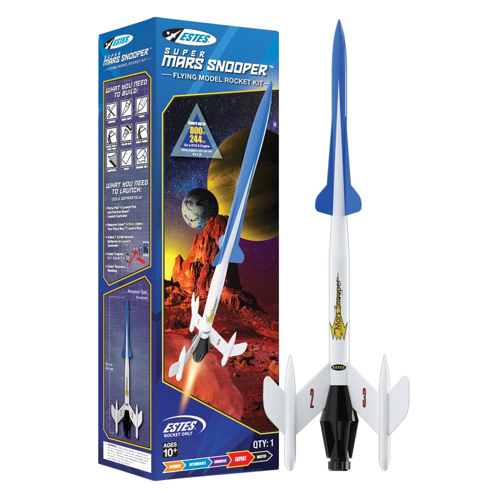 Estes Rockets Super Mars Snooper Model Rocket Kit 7309 • Canada's ...