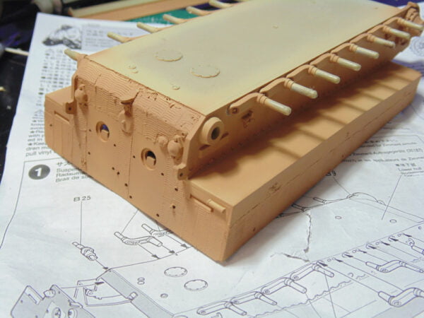 Tamiya German Tiger I Mid Production Tank Build Part 1 of a Series ...