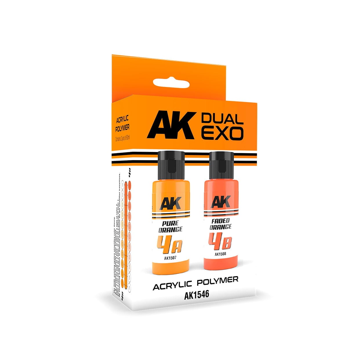 AK Interactive Pure Orange And Faded Orange Dual Exo AKI 1546 Set ...