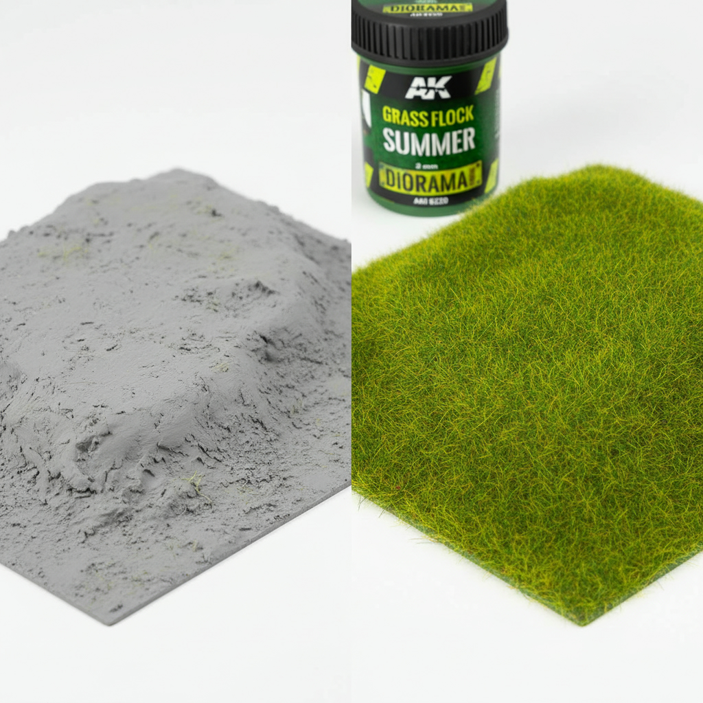 AK Interactive Grass Flock Summer 250ml AKI 8220 • Canada's largest ...
