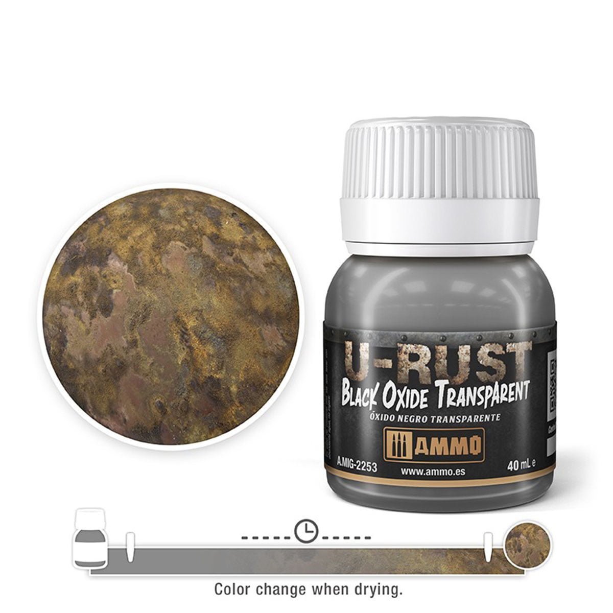 Ammo by Mig U-Rust Black Oxide Transparent AMIG2253 • Canada's largest ...