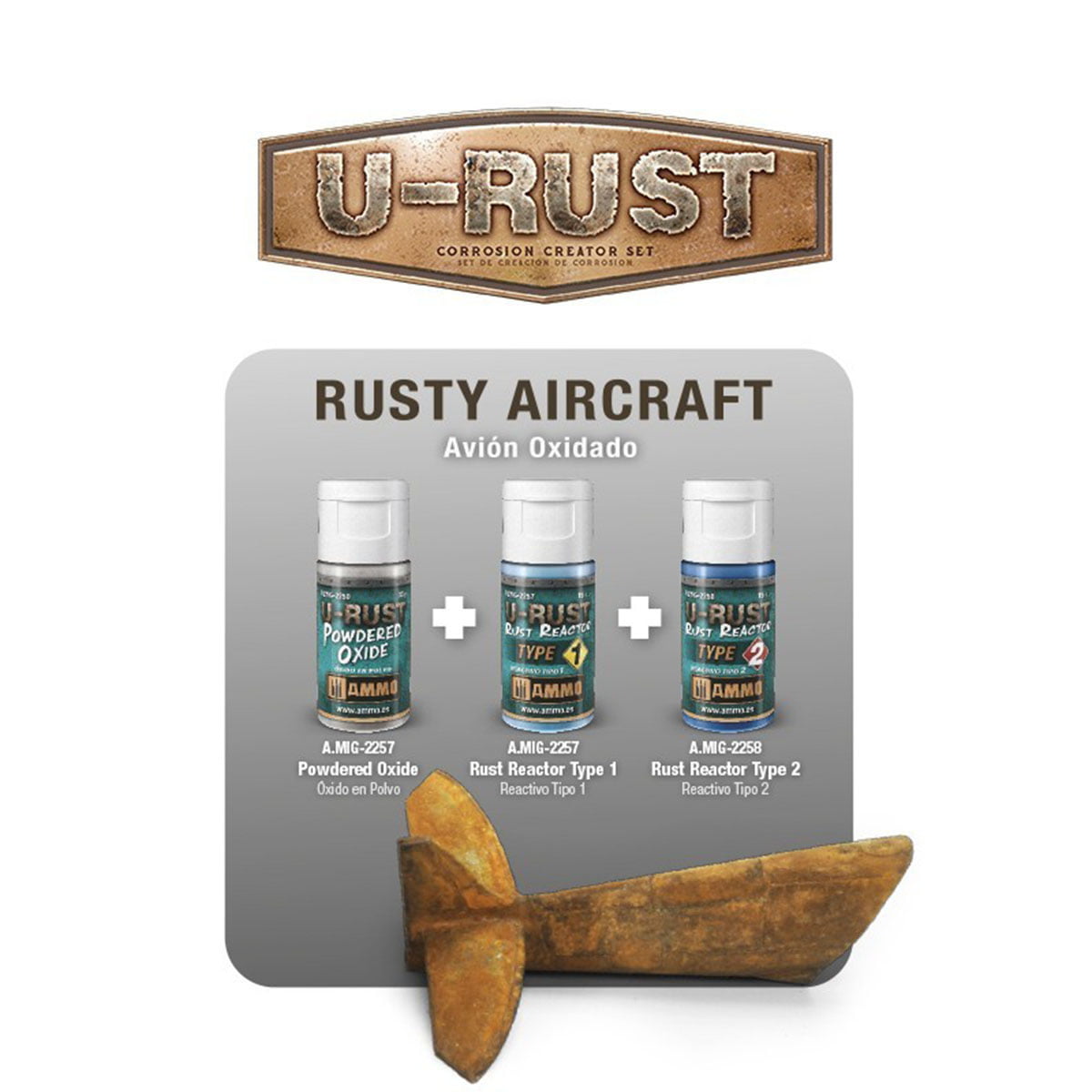 Ammo by Mig U-Rust Powered Oxide AMIG2250 • Canada's largest selection of model paints, kits ...