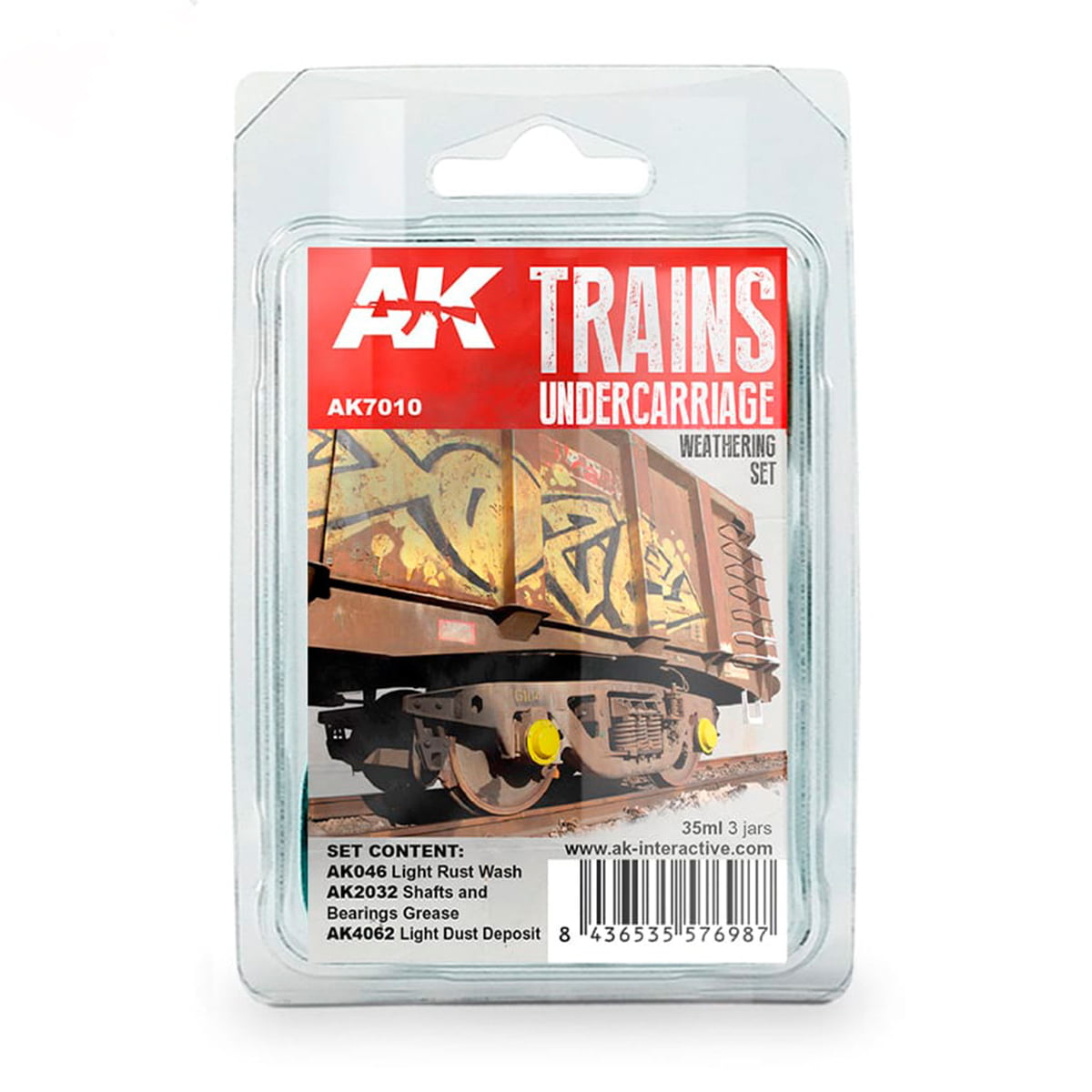 AK Interactive Undercarriage Train Weathering Set AKI 7010 • Canada's ...