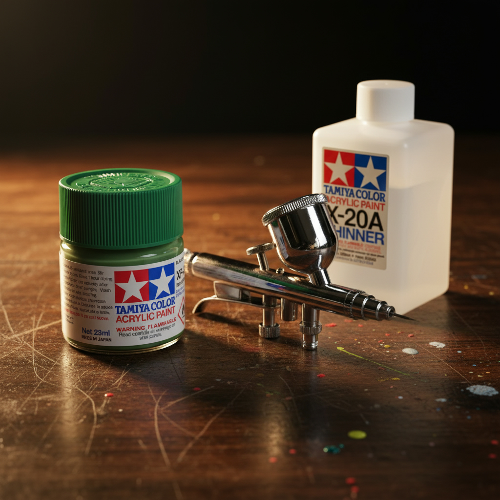 Tamiya Acrylic Paints XF5 X-F5 81705 Flat Green