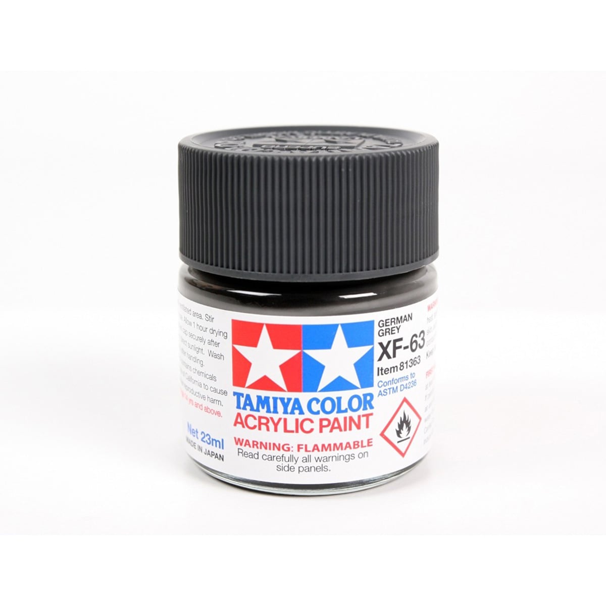 Tamiya Acrylic Paints XF63 XF-63 81763 German Grey Gray