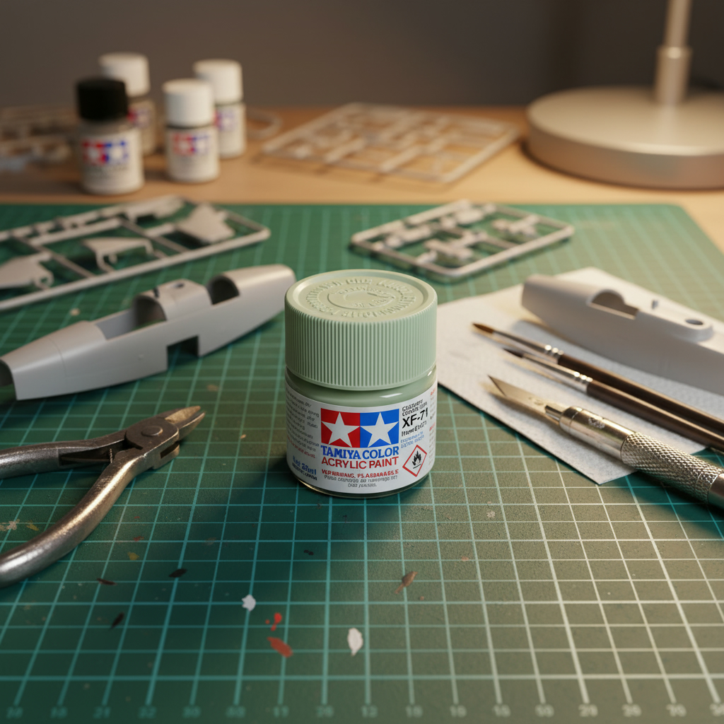 Tamiya Acrylic Paints XF71 XF-71 81771 Cockpit Green IJN