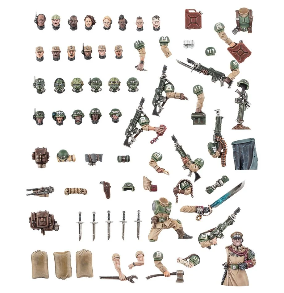 Astra Militarum Cadian Upgrades 47-40 Warhammer 40000 • Canada's ...