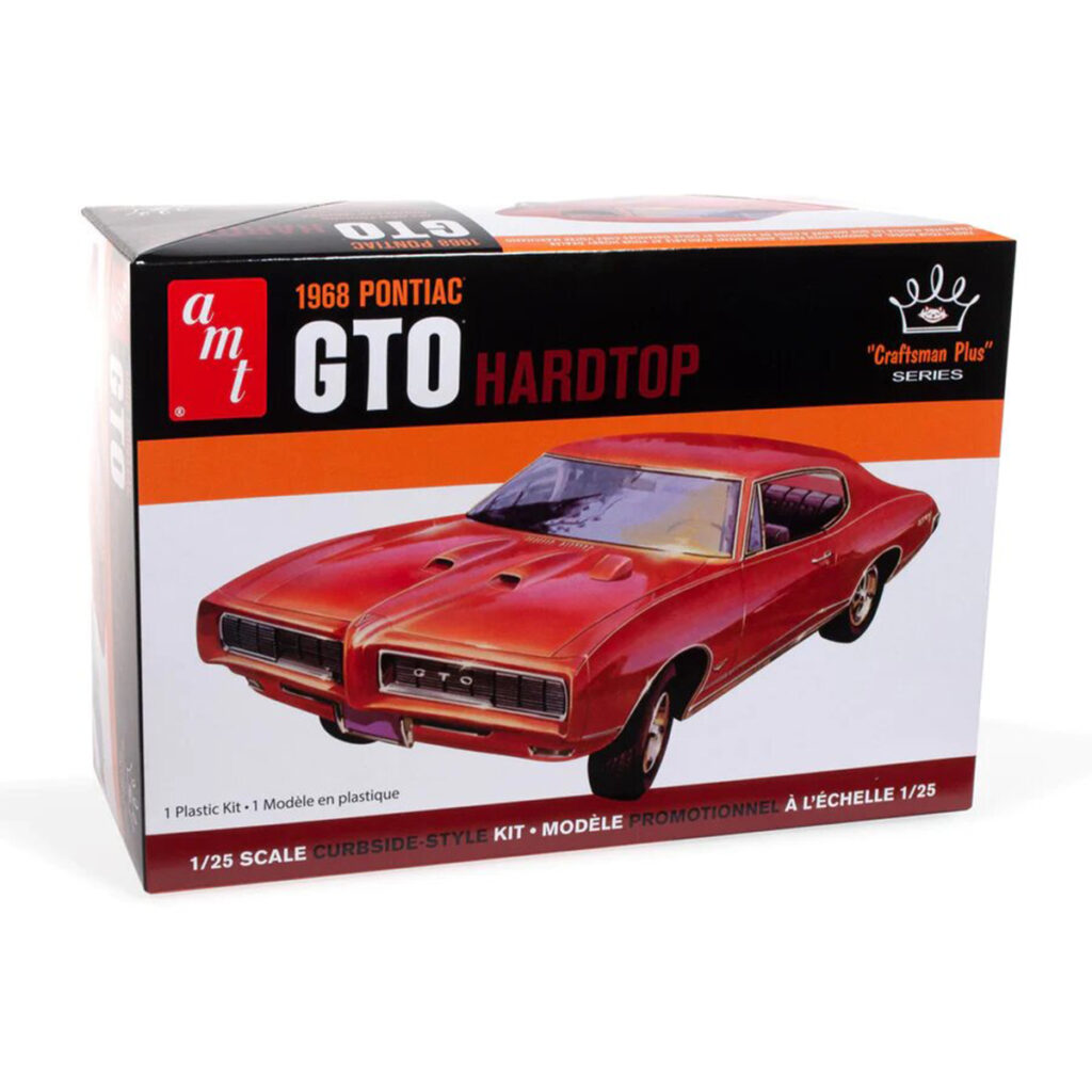 AMT 1968 Pontiac GTO Hardtop Craftsman Plus 1/25 Scale 1411 • Canada's ...